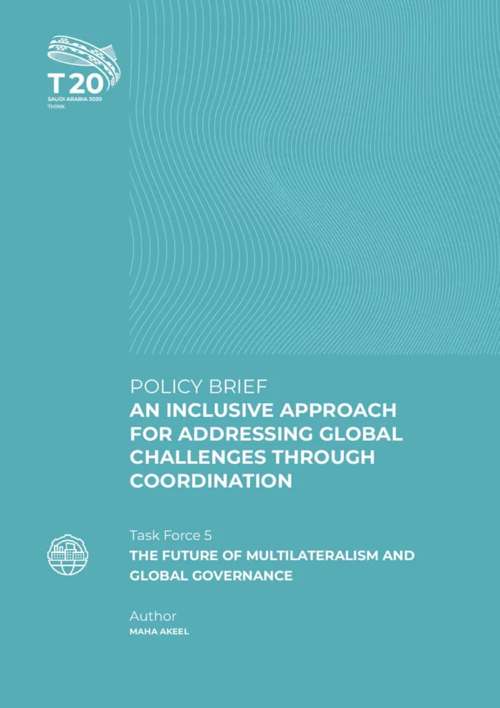 An inclusive approach for addressing global challenges through ...