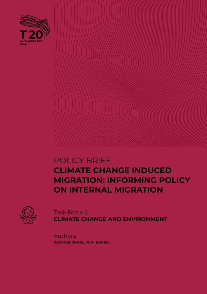 Climate change induced migration: Informing policy on the internal ...