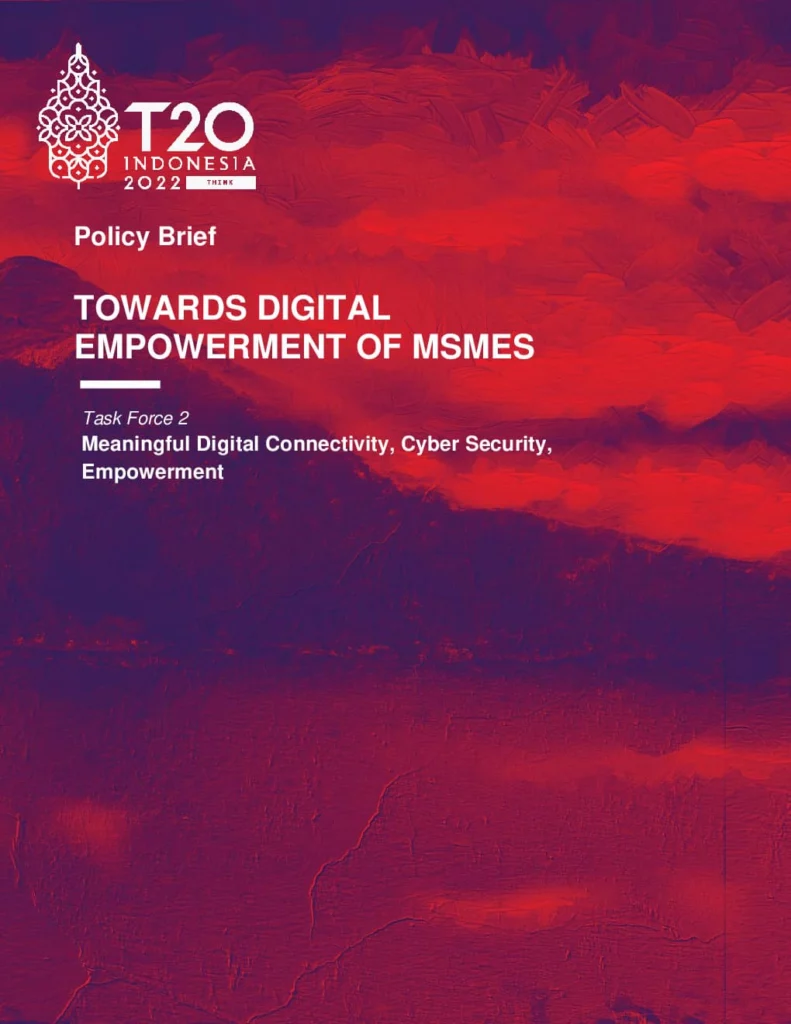 Towards Digital Empowerment of MSMEs – The Global Solutions Initiative