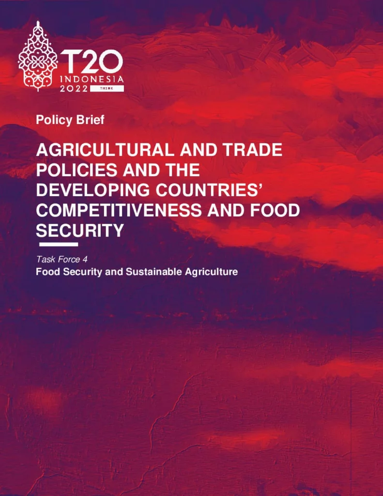 Agricultural and Trade Policies and the Developing Countries’ Competitiveness and Food Security ...