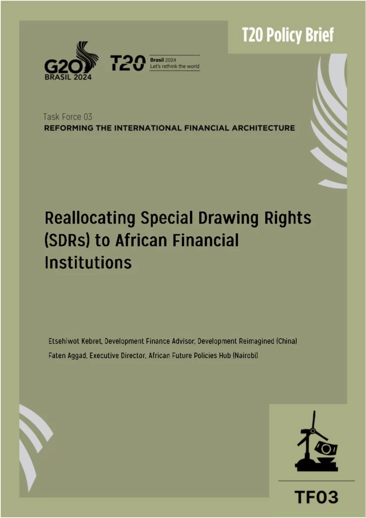 Reallocating Special Drawing Rights (sdrs) To African Financial ...