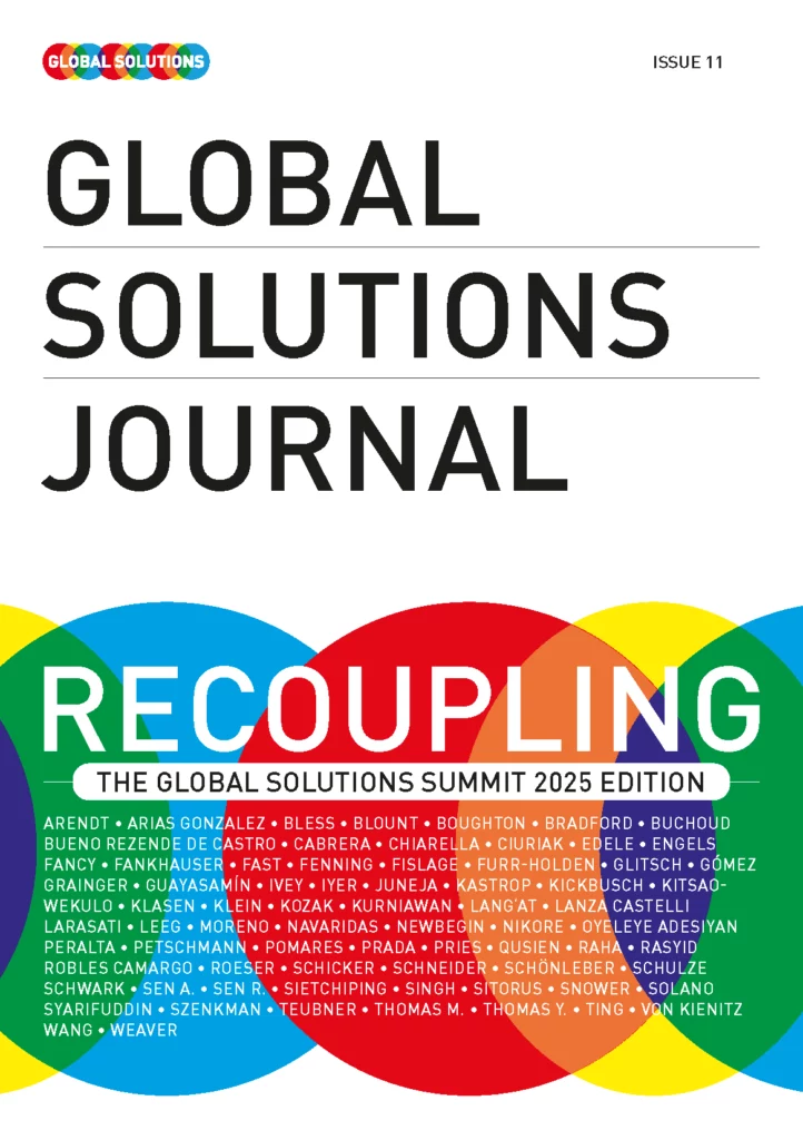 Global Solutions Journal Issue 11 – The Global Solutions Initiative