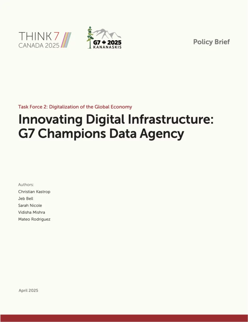 Innovating Digital Infrastructure: G7 Champions Data Agency – The ...